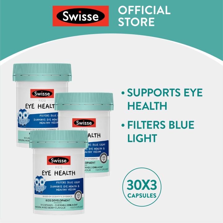 [EXP 31 JAN 2026] [Triple Pack] Swisse Kids Eye Health 30 Caps | Lazada ...