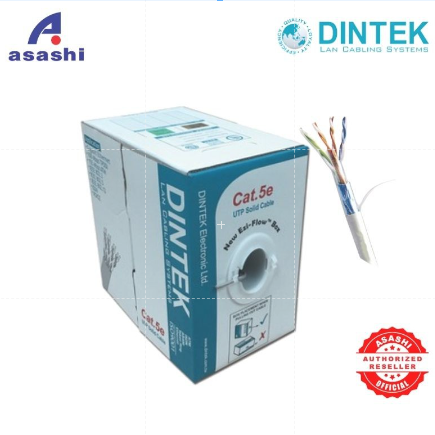 Dintek Cat6 UTP 24AWG 305M Network Cable Box(PVC Beige)(1101-04301 ...