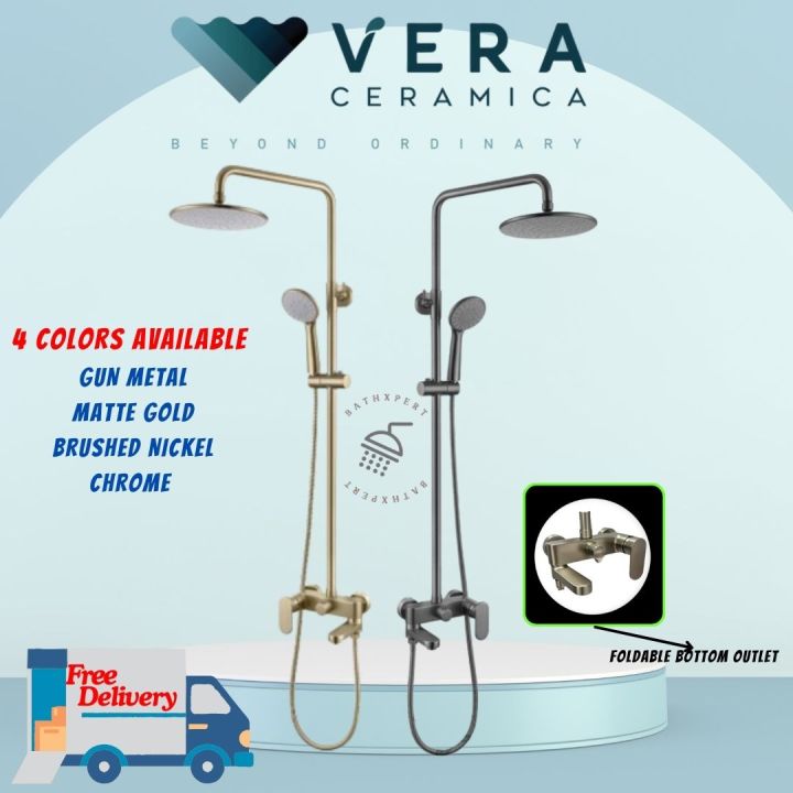 VERA 8103 SINGLE LEVER RAINSHOWER SET WITH MIXER [PUB APPROVED ...