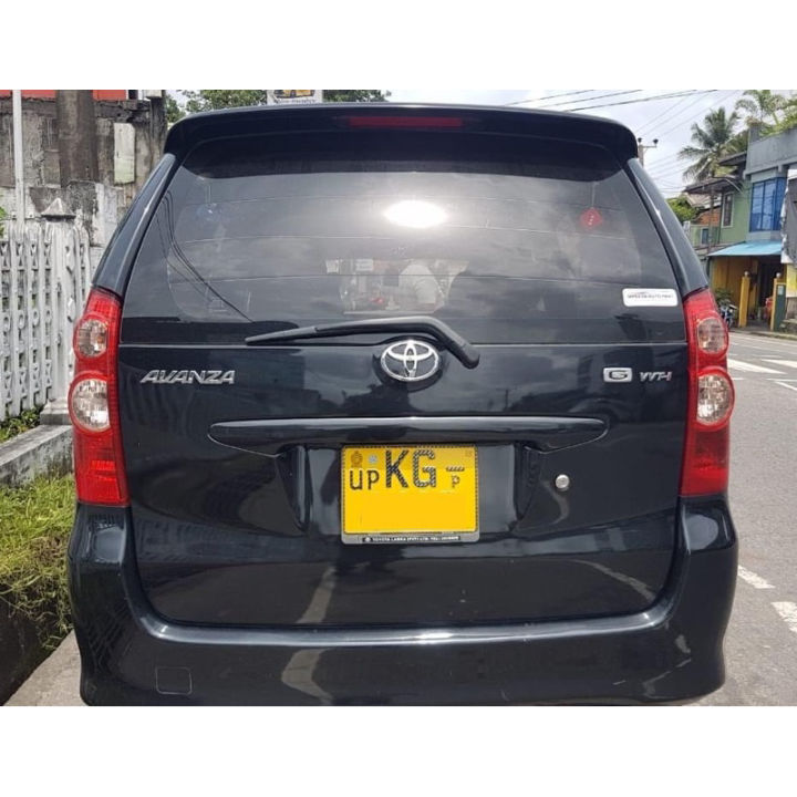 TOYOTA AVANZA 2008-2011 SPOILER WITH LIGHT | Lazada PH
