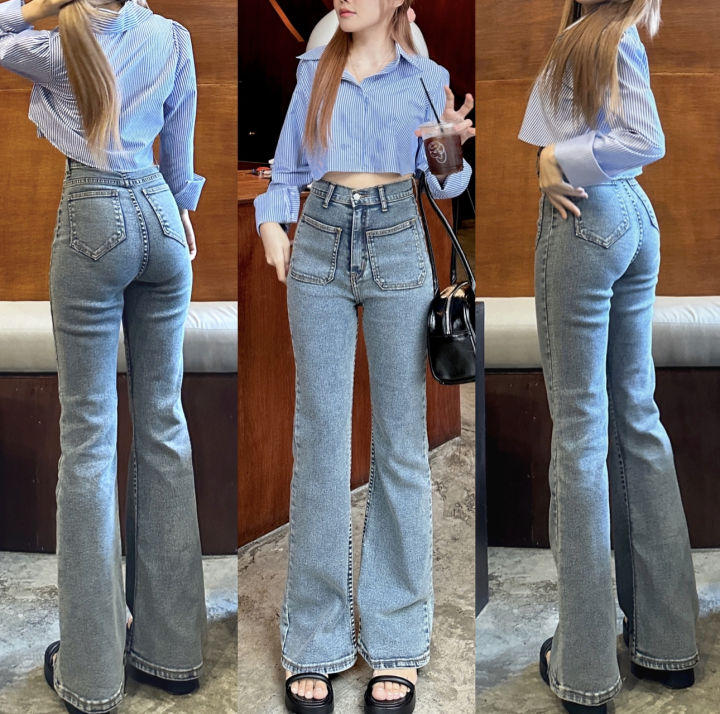 กางเกงยีนส์ขาม้ารุ่น PONY jEANS | Lazada.co.th