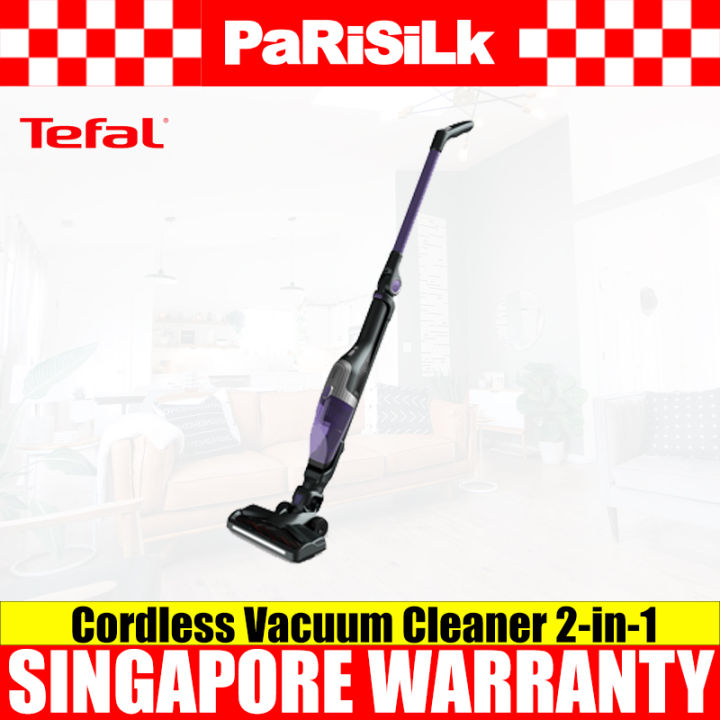 TEFAL TY1238 XTREM Compact Cordless Vacuum Cleaner 2-in-1 | Lazada ...