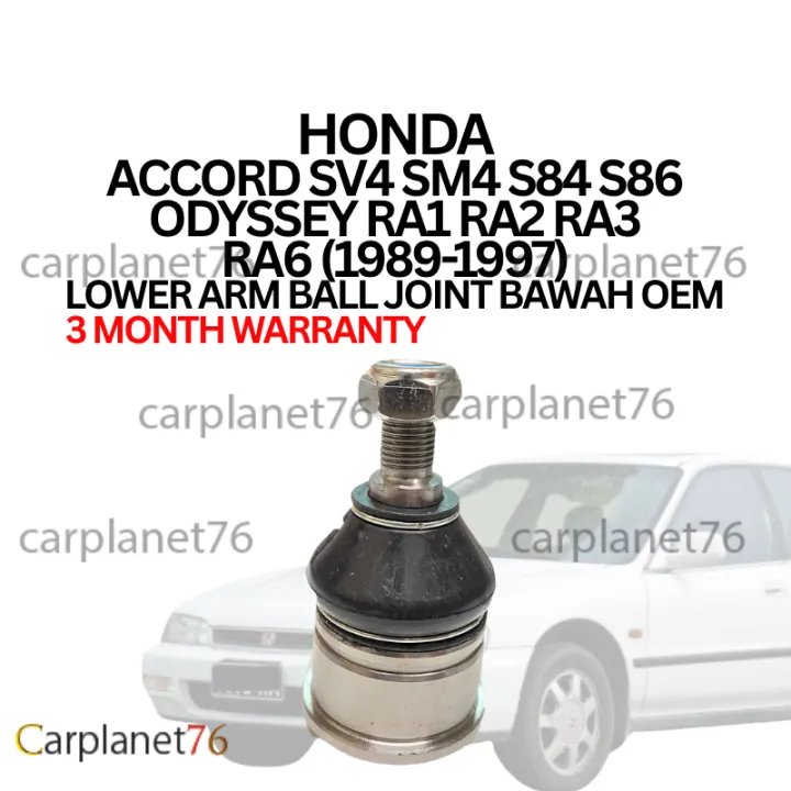 HONDA ACCORD SV4 SM4 S84 S86 ODYSSEY RA1 RA2 RA3 RA6 (1989-1997) LOWER ...