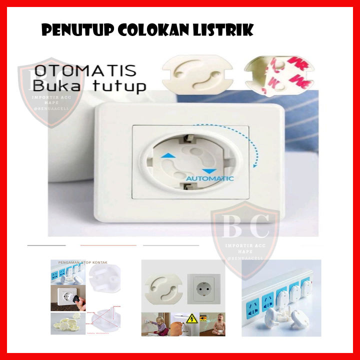PENUTUP LOBANG COLOKAN PENUTUP COLOKAN LISTRIK PENGAMAN LUBANG COLOKAN ...