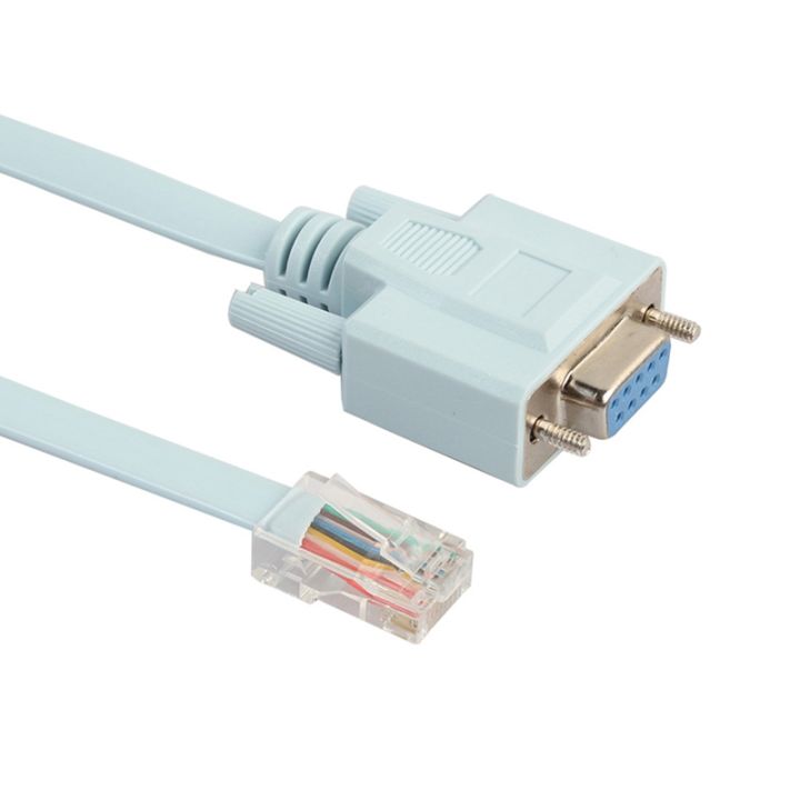 USB Console Cable RJ45 Cat5 Ethernet To Rs232 DB9 COM Port Serial ...