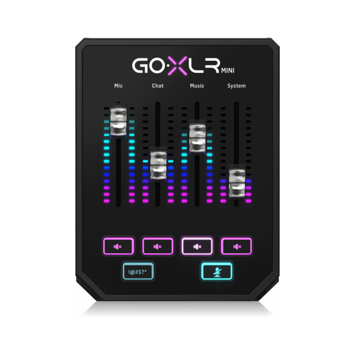 TC HELICON Go XLR MINI Online Broadcast Mixer with USB/Audio Interface ...