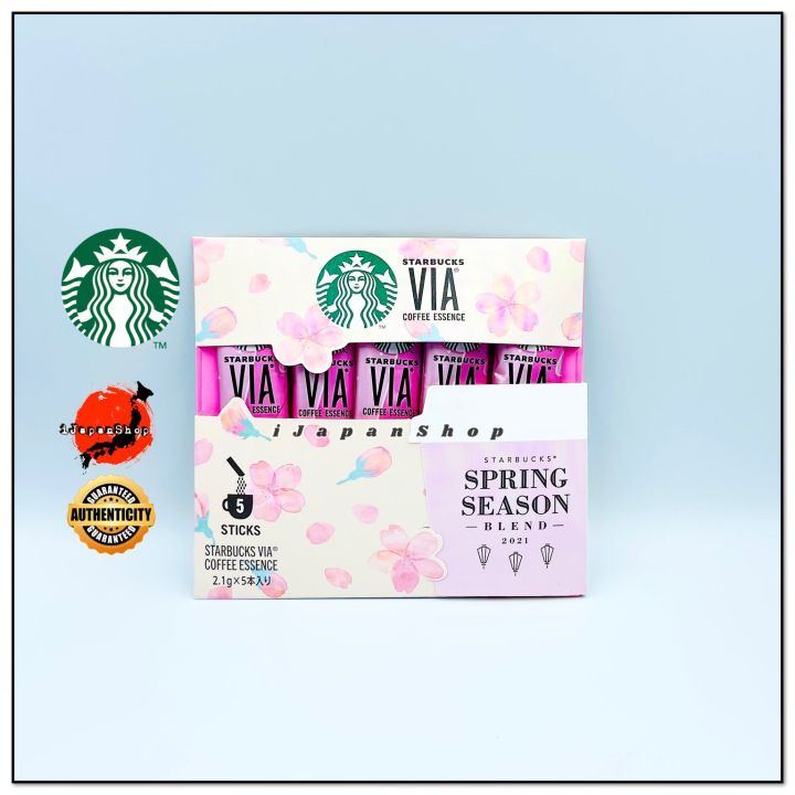 STARBUCKS JAPAN VIA LIMITED EDITION SAKURA SEASON BLEND INSTANT SOLUBLE ...