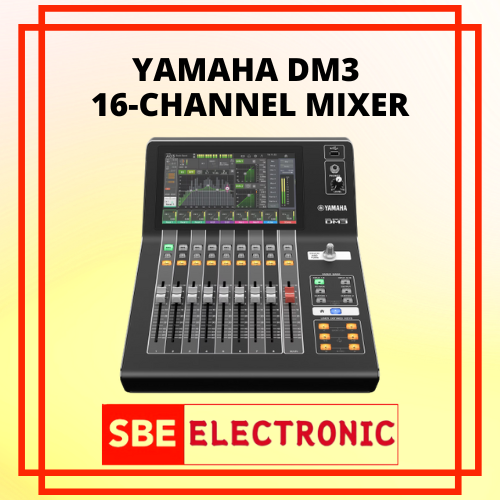 YAMAHA DM3 16-Channel Digital Mixer with Dante (BASED IN MELAKA ...