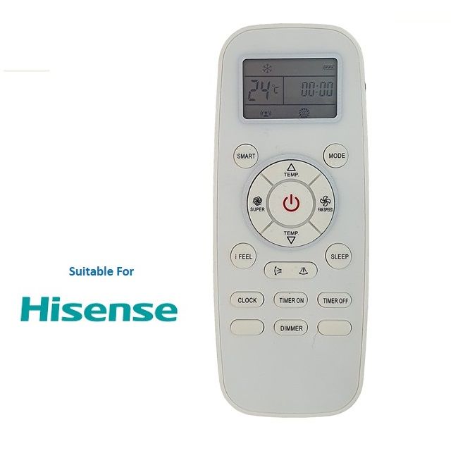Hisense Inverter Air Conditioner Remote Control (DG11L1-01) | Lazada