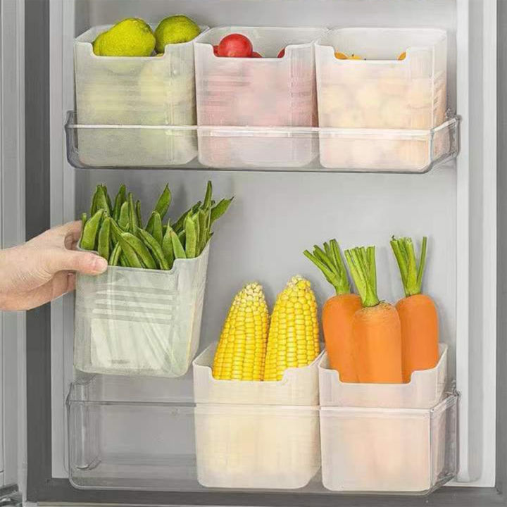 Refrigerator Food Fresh Storage Box Fridge Side Door Fruit Vegetable ...