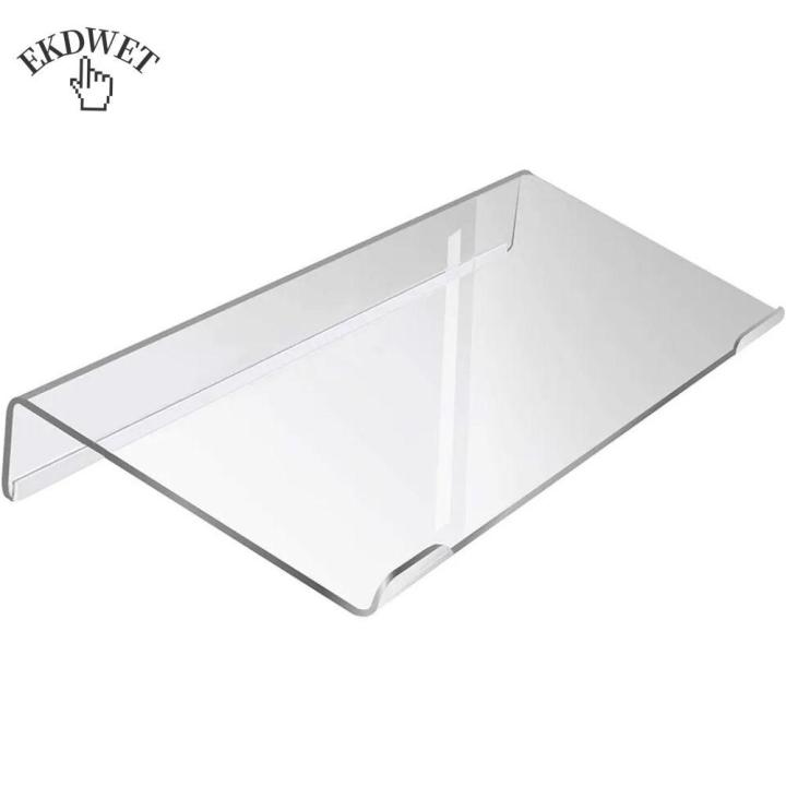 EKDWET Ergonomic Design Acrylic Keyboard Stand Tilted Clear Keyboard ...