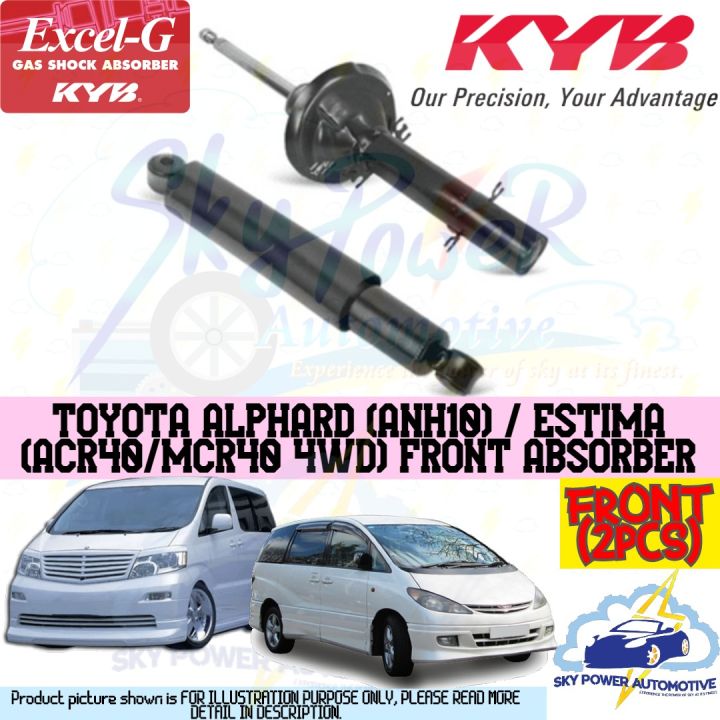TOYOTA ALPHARD (ANH10) / ESTIMA (ACR40/MCR40 4WD) KAYABA (KYB) EXCEL-G ...