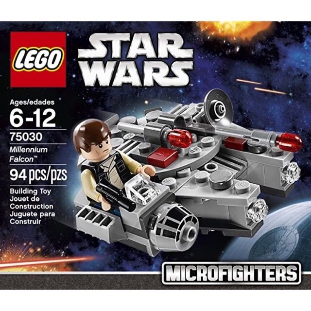 Lego micro fighter Star Wars 75030 millennium falcon | Lazada