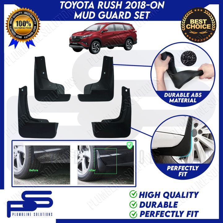 Mud Guard for Toyota Rush 2018 2019 2020 2021 2022 2023 Model Mudguard ...