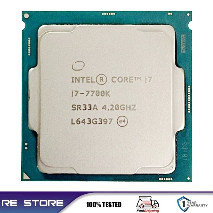 Intel Core I7 7700K 4.2Ghz Quad-Core LGA 1151 Cpu Processor | Lazada PH