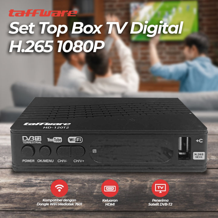 Taffware Set Top Box /set top box untuk tv tabung/set top box tv ...