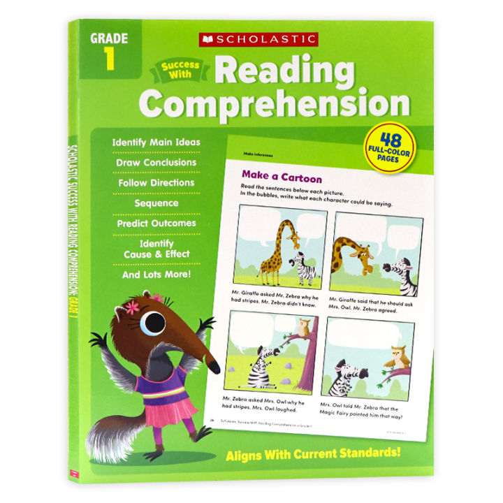 Scholastic Success with Reading Comprehension Grade 1 Paperback ...