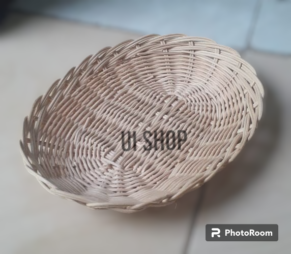 Piring Rotan Oval/ Lodor Rotan Asli Isi 10 Pieces | Lazada Indonesia