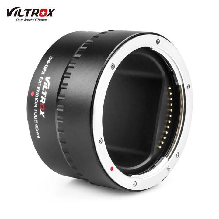 Viltrox DG-GFX 45mm Automatic Electronic Macro Extension Tube Adapter ...