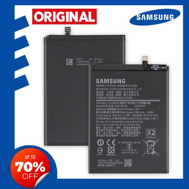 Original Samsung Galaxy A20s Battery Fit SM-A207F/DS, SM-A207F, Model ...