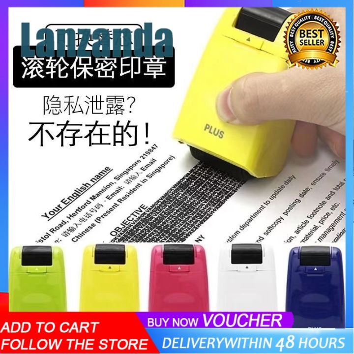 Guard Your ID Roller Identity Security Stamp Roller | Lazada PH