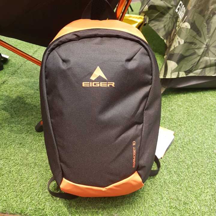 Tas Punggung Eiger Original Marmoset 10 1FA - Black | Lazada Indonesia