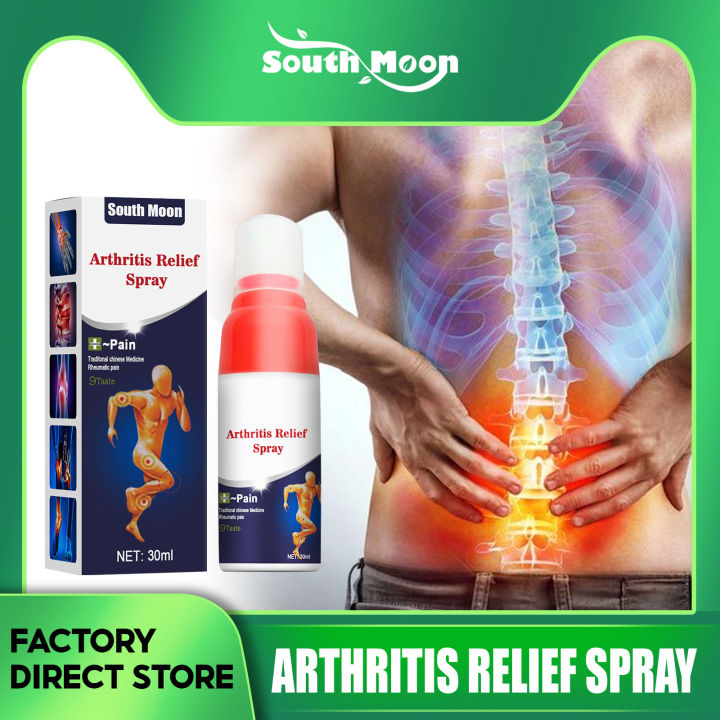 【Hot Sale】South Moon Arthritis Relief Spray Pain 30ml Reliever Spray ...