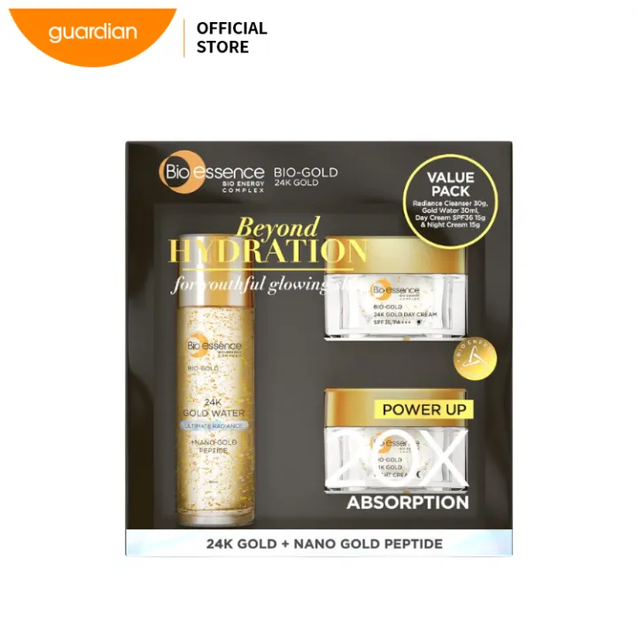 Bio Essence Bio-Gold Miniature Set # (Bio-Ess Bg Day Cream Spf25 15G ...