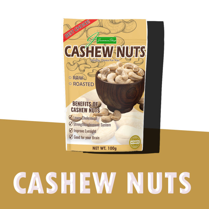 CASHEW NUTS (KASOY) RAW 100 GRAMS HRB | Lazada PH