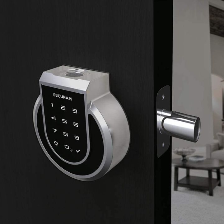 SECURAM Touch - SMART Fingerprint Deadbolt Lock | Lazada.co.th