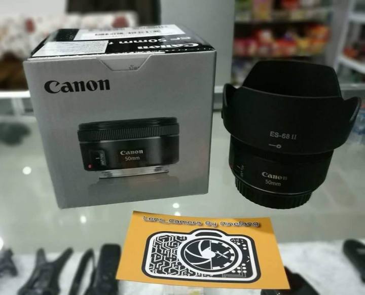 ES-68 Hood Lens Canon 50mm F1.8 STM ฮูดเลนส์ แคนนอน 50mm F1.8 STM มีให้เลือก 2 แบบ กลม / กลีบดอก ...
