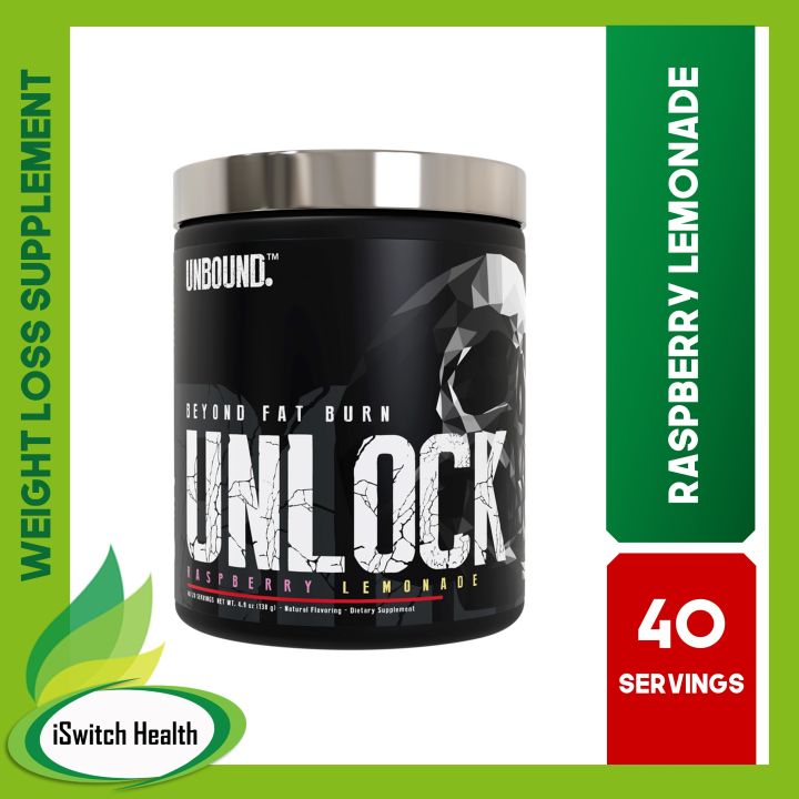 Unbound Supplements Unlock Beyond Fat Burner Drink - 40 Servings ...