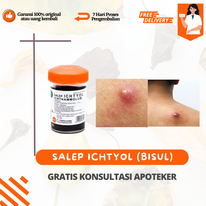 Salep Ichtyol 15 Gr - Salep Bisul Salep Hitam Ichtiyol | Lazada Indonesia
