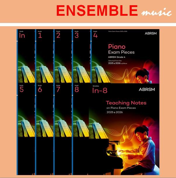 ABRSM Piano Exam Pieces 2025 & 2026, Grade 1, 2, 3, 4, 5, 6, 7, 8 | Lazada Singapore