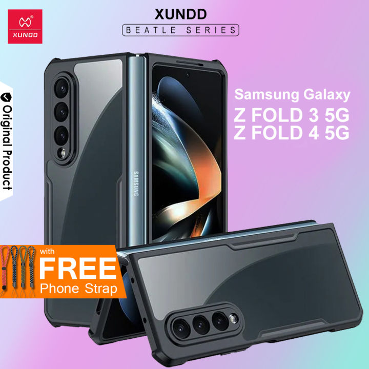 Xundd [Original] Beatle Clear Hybrid Shock Proof Armor Case for Samsung Galaxy Z Fold 4 / Galaxy ...