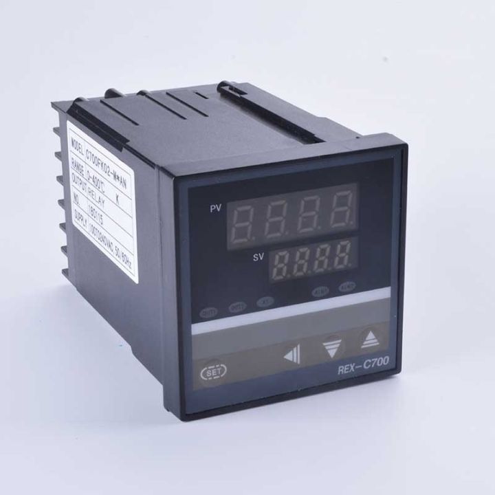 【Wireless】 220v Oven Temperature Controller Rex-C700 C700 Thermocouple Pt100 K Input Relay ...