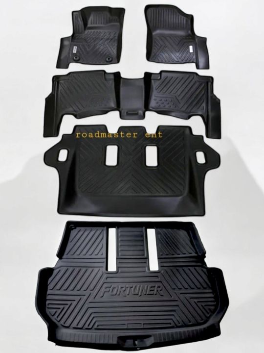 Toyota Fortuner 2016 to 2025 All Variant 5D Deep dish matting Thailand ...