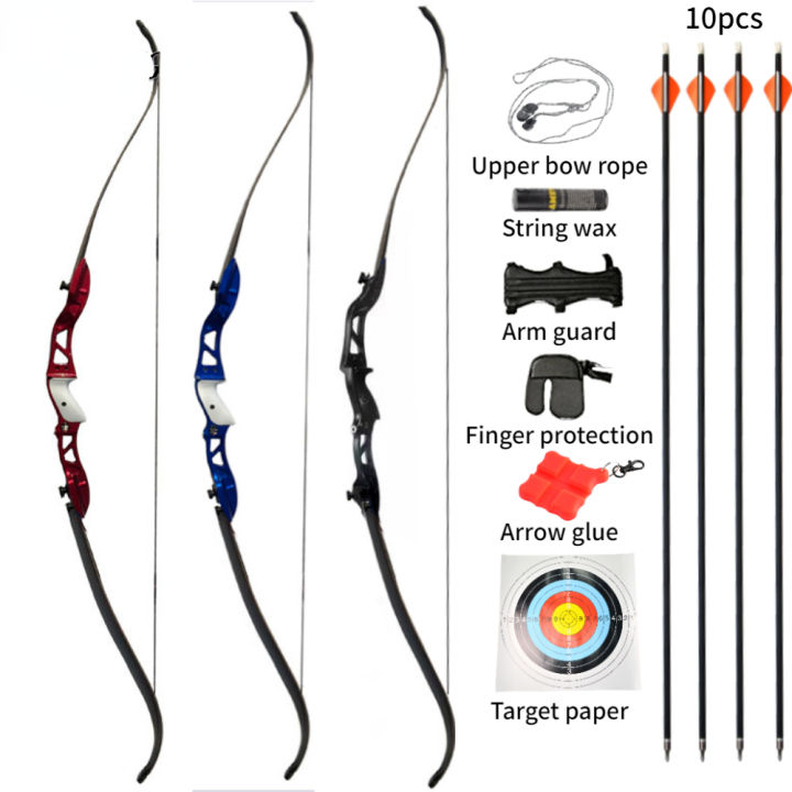 F155 22-38IBS Set Entry-level Training Recurve Bow Lightweight High ...