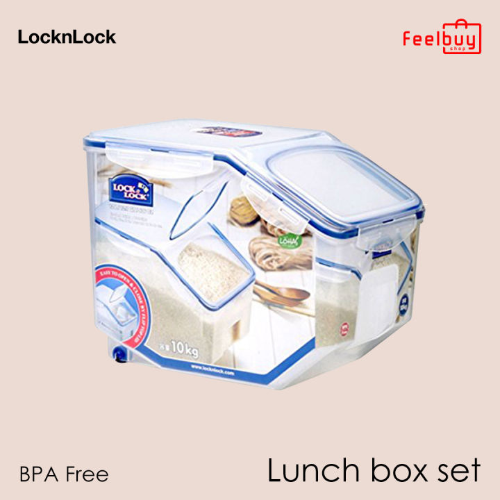 Tempat Beras Lock & Lock Rice Case 12L / 10Kg HPL510 | Lazada Indonesia