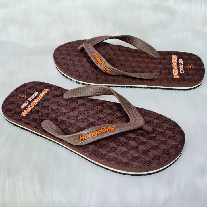 [NS] Hong-Dong-dong HIGH QUALITY RUBBER FLIP-FLOP FOR MEN -{RANDOM ...
