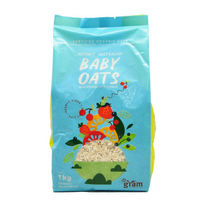 Dr Gram Organic Instant Baby Oats | Lazada Singapore