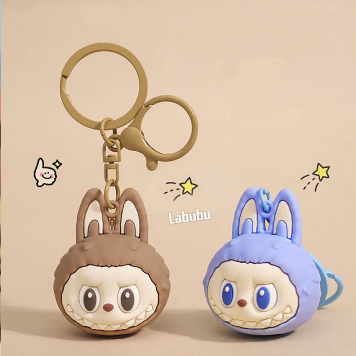 Labubu head Key Chains Key buckle Penant DIY accessories | Lazada
