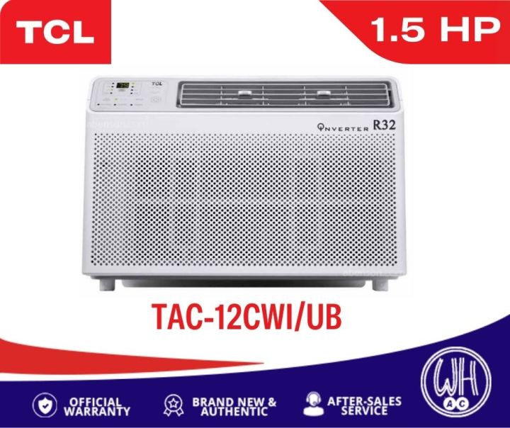 TCL 1.5hp Window Type Inverter Aircon (TAC-12CWI/UB) | Lazada PH