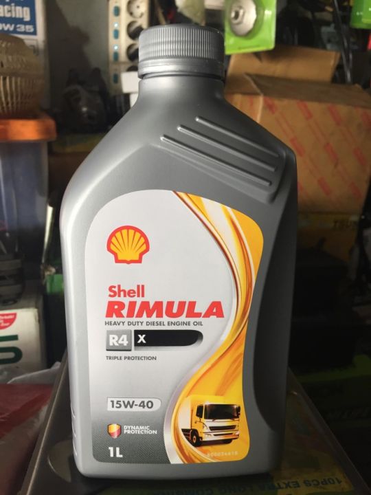 Shell Rimula R4 X 15W-40 (literan) MURAH DAN ASLI !! | Lazada Indonesia