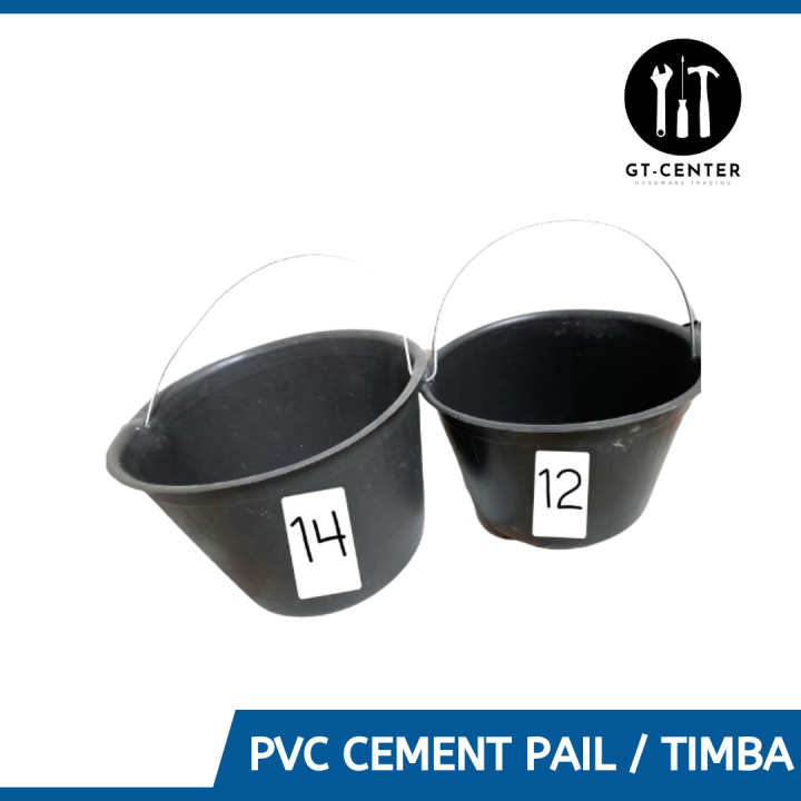 PVC Cement Pail / Timba (Size 12 & 14) | Lazada PH