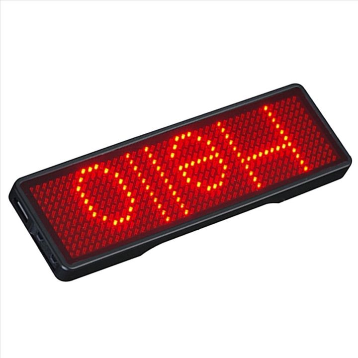 [ Store] Exclusive4X Bluetooth LED Name Badge Rechargeable Light Sign ...