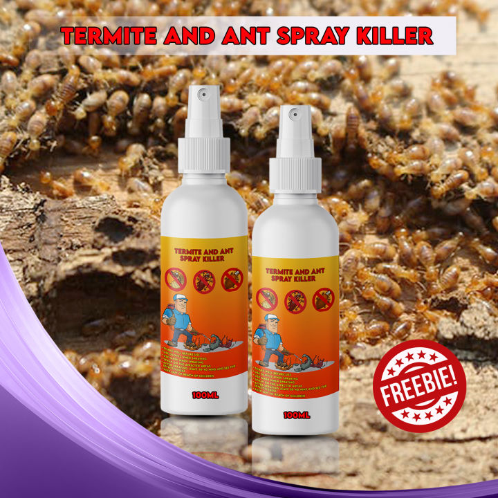 [VARIATION] Termite and Ant Spray Killer (100ml) (WITH FREEBIES ...