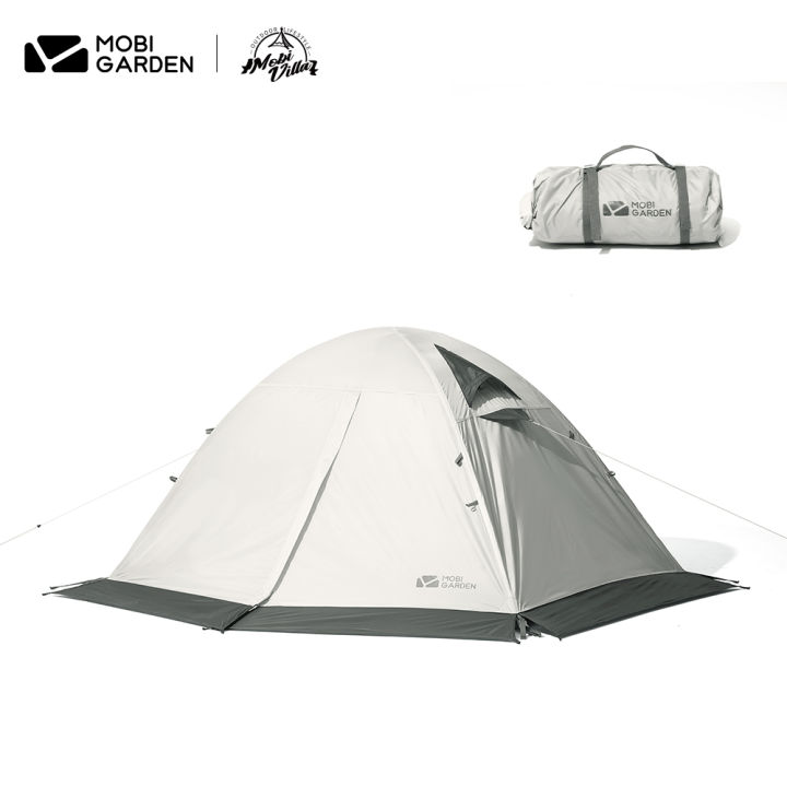 MOBI GARDEN Camping Tent 2-3 Persons Lightweight Backpacking Tent With ...