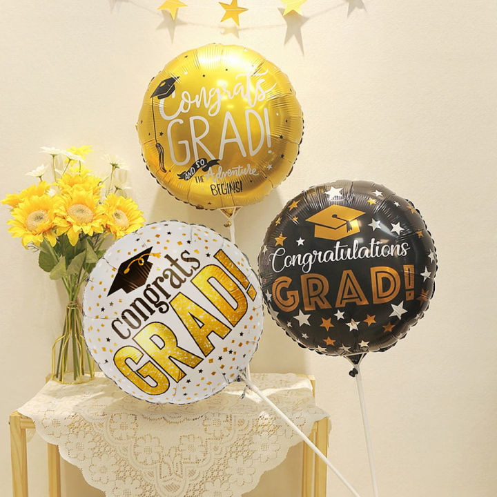 Graduation Party Decoration Grad Assorted Foil Balloon Congratulation ...