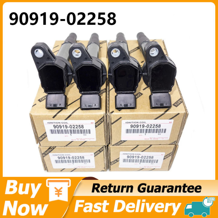 Genuine Ignition Coil 90919-02258 For Toyota Corolla Altis 2008-2019 ...